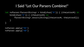 Parsing swiftly-Cocoaheads-2015-02-12 | PPT