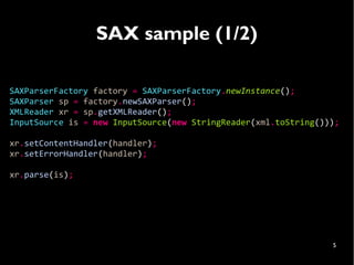 Parsing XML Data | PPT