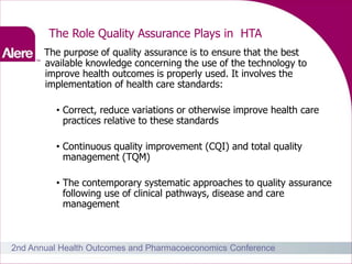 Evaluating Health Technology Assessment Reports and New Assessment ...