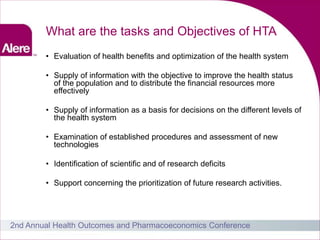 Evaluating Health Technology Assessment Reports and New Assessment ...