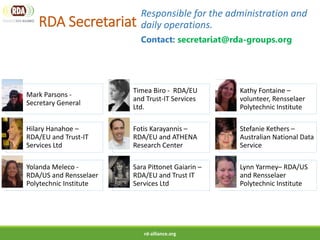 Philosophy, Structure, and Governance of RDA | PPTX