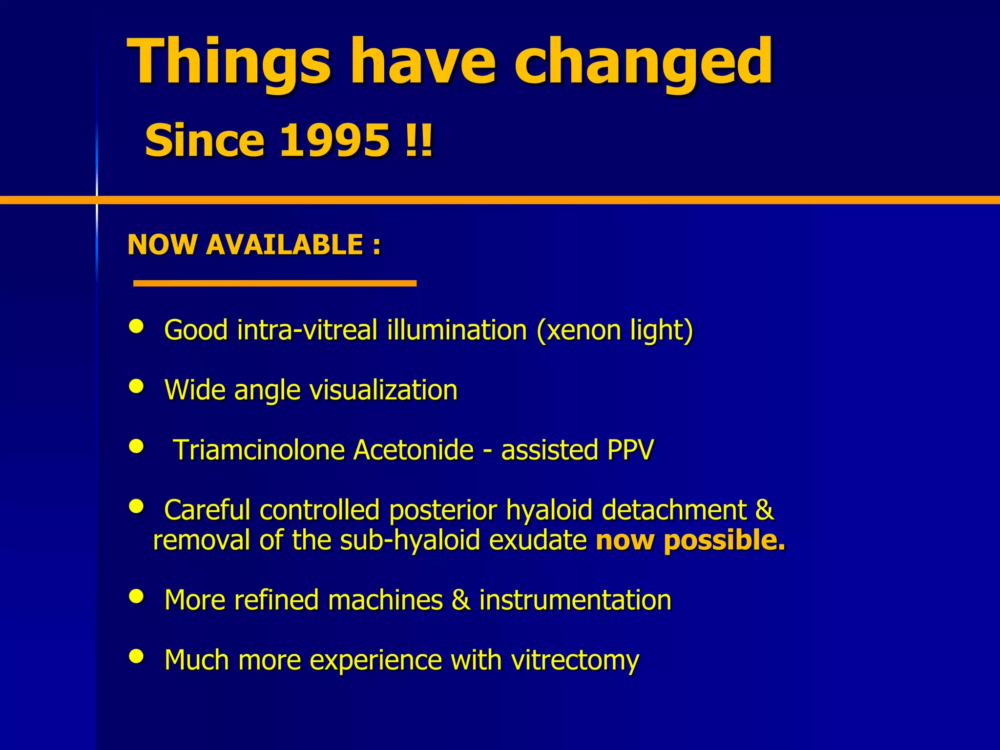 EMERGENCY PARS PLANA VITRECTOMY FOR ACUTE POST - CATARACT ...