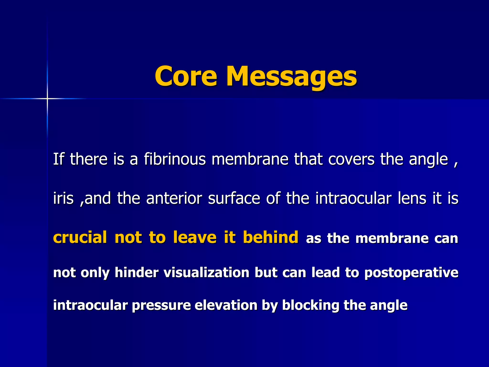 EMERGENCY PARS PLANA VITRECTOMY FOR ACUTE POST - CATARACT ...