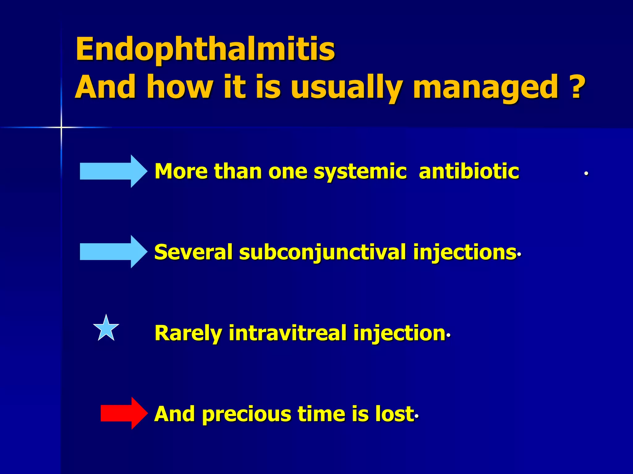 EMERGENCY PARS PLANA VITRECTOMY FOR ACUTE POST - CATARACT ...