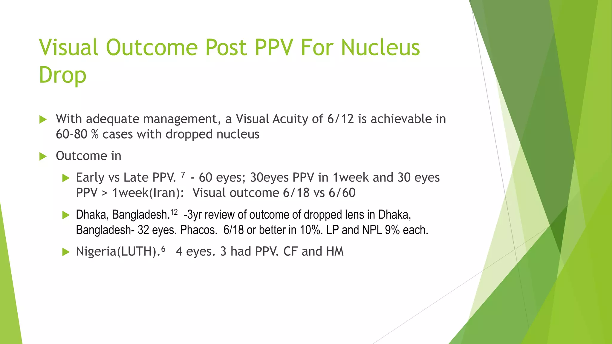 PARS PLANA VITRECTOMY FOR LENS DROP.pptx