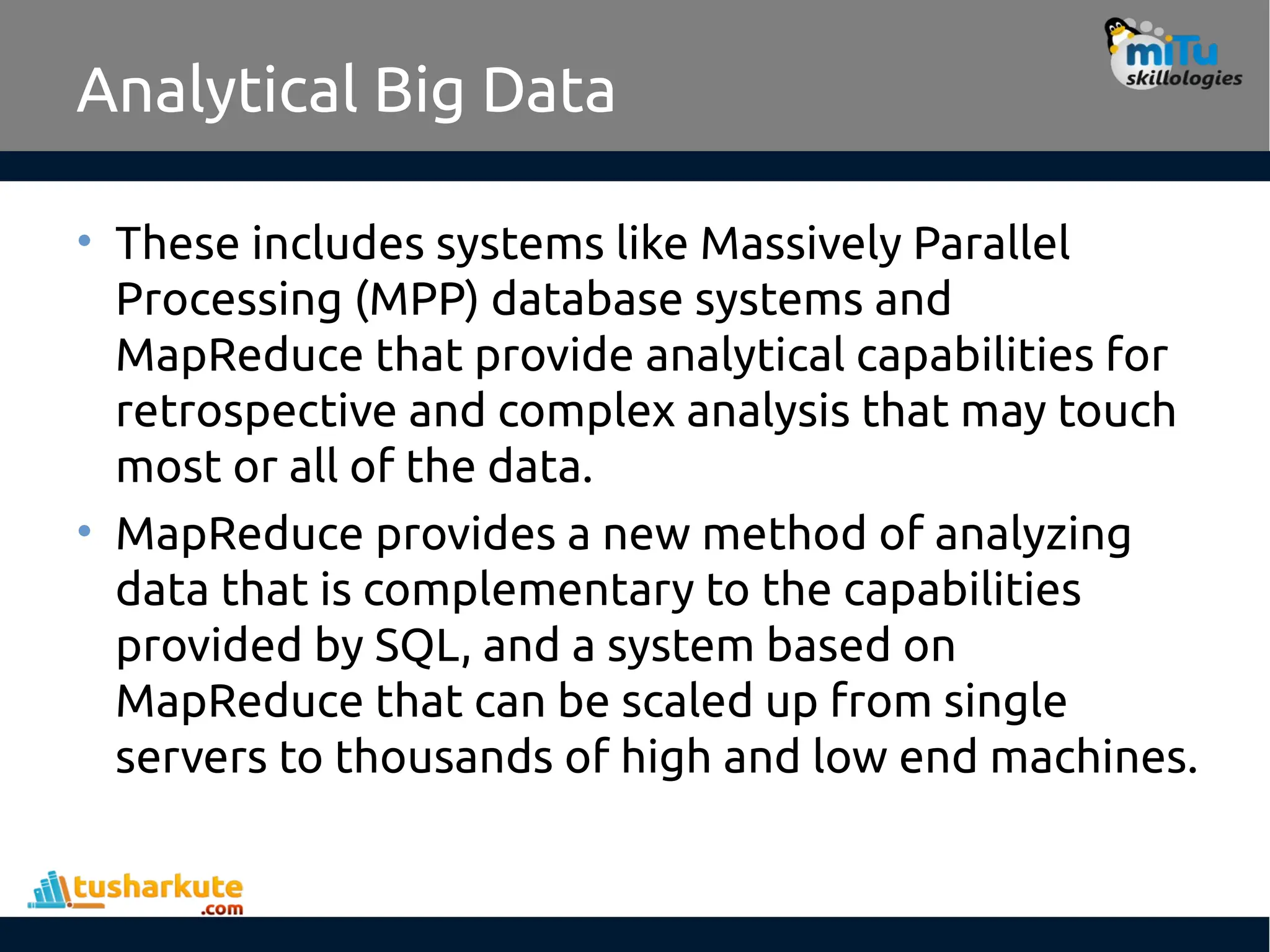 Big data ppt presentation of Big data p | PDF
