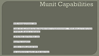 Unit testing using Munit Part 1 | PPT