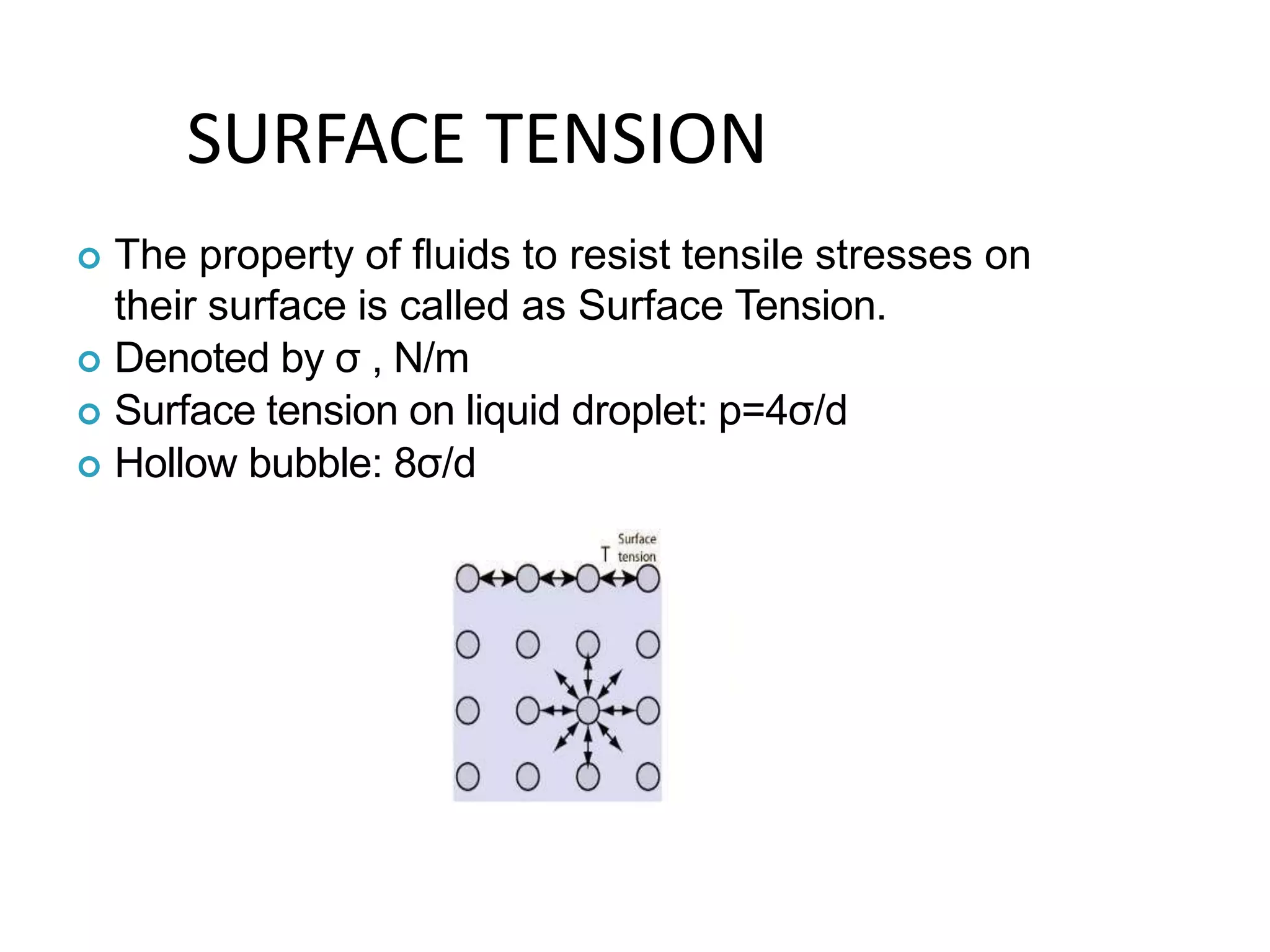 Fluid Mechanics : Properties of fluid: numerical : part 1 | PPTX