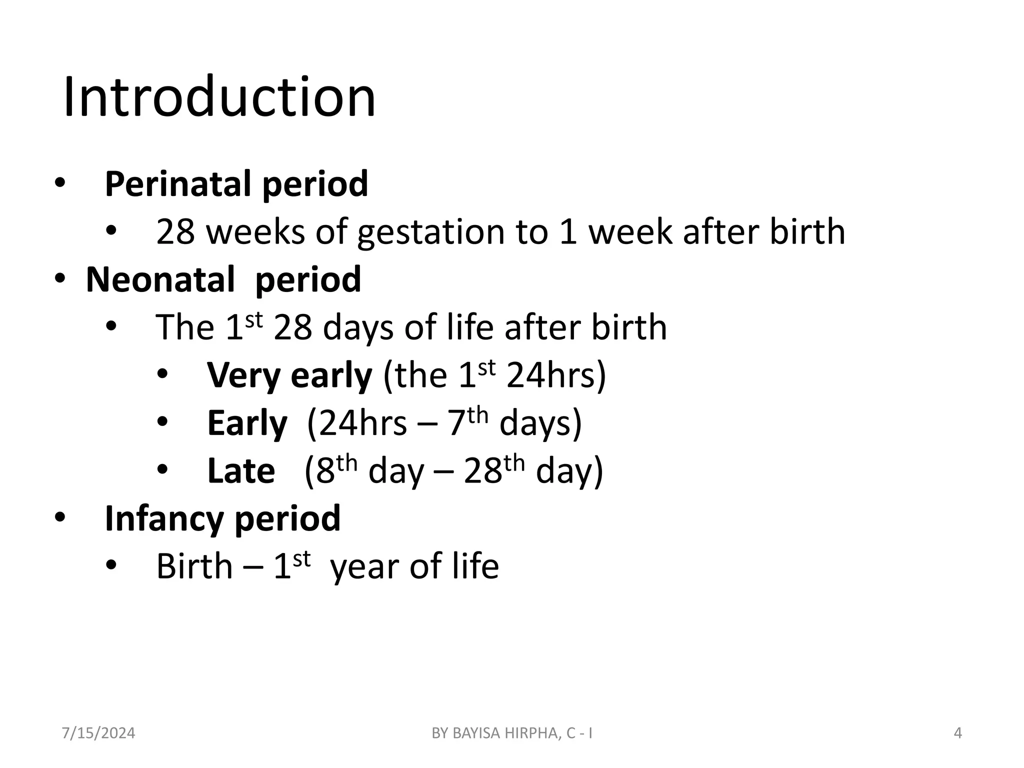 PART-1. NEONATAL CLASSIFICATION & COMMON PROBLEMS.pptx