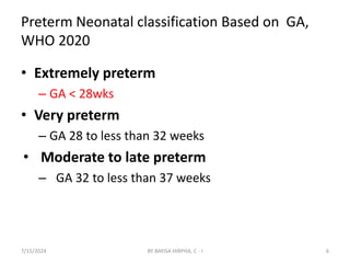 PART-1. NEONATAL CLASSIFICATION & COMMON PROBLEMS.pptx