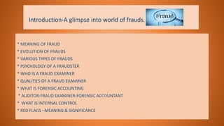 Part 1-frauds | PPTX