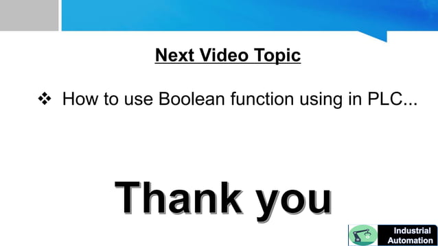Part 11 How to use binary concept In PLC. | PPT