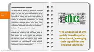 Part 1 deep dive; the future role of civil society | PDF