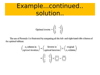 Duality in Linear Programming Problem | PDF