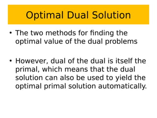 Duality in Linear Programming Problem | PDF