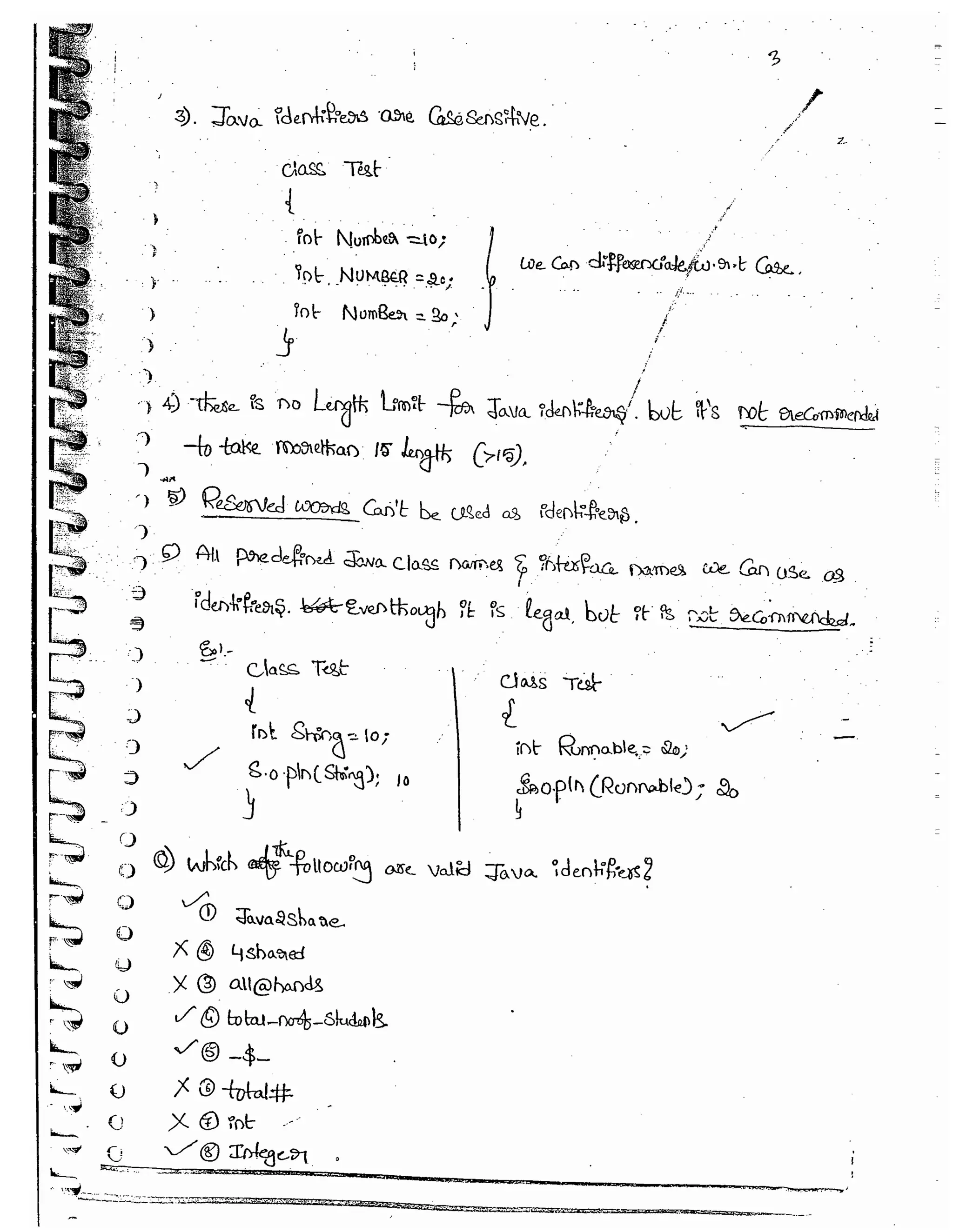 Part 1 (durgasoft scjp notes) www.javaera.com