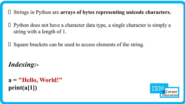 Part 1 Python Introduction Variables Data Types Numeric String Booleanpptxpdf
