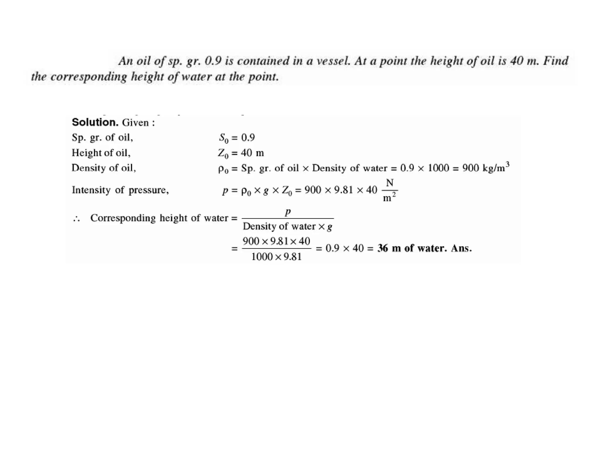 Fluid Mechanics: fluid statics: pascals law, hydrostatic law | PPTX