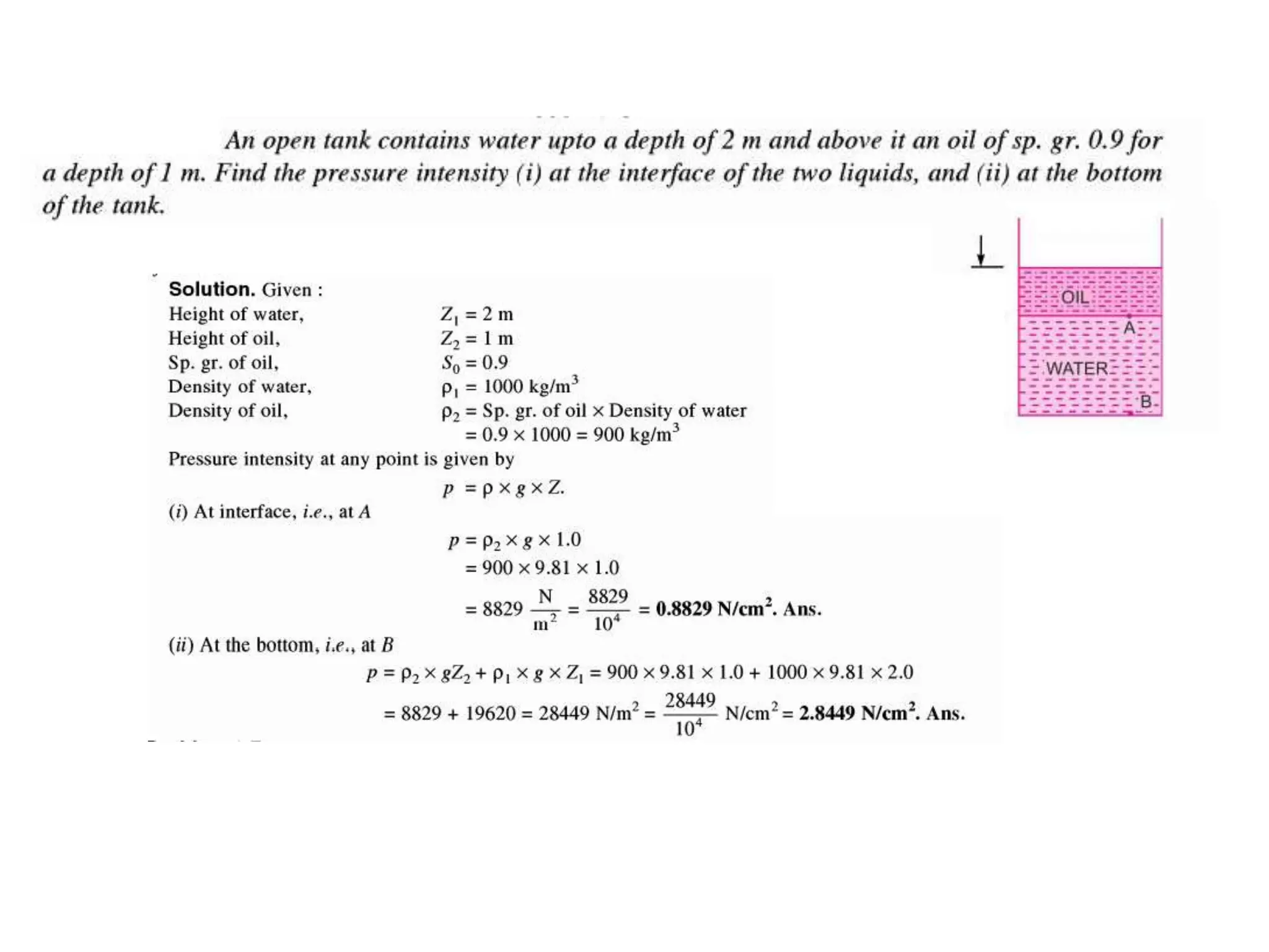 Fluid Mechanics: fluid statics: pascals law, hydrostatic law | PPTX