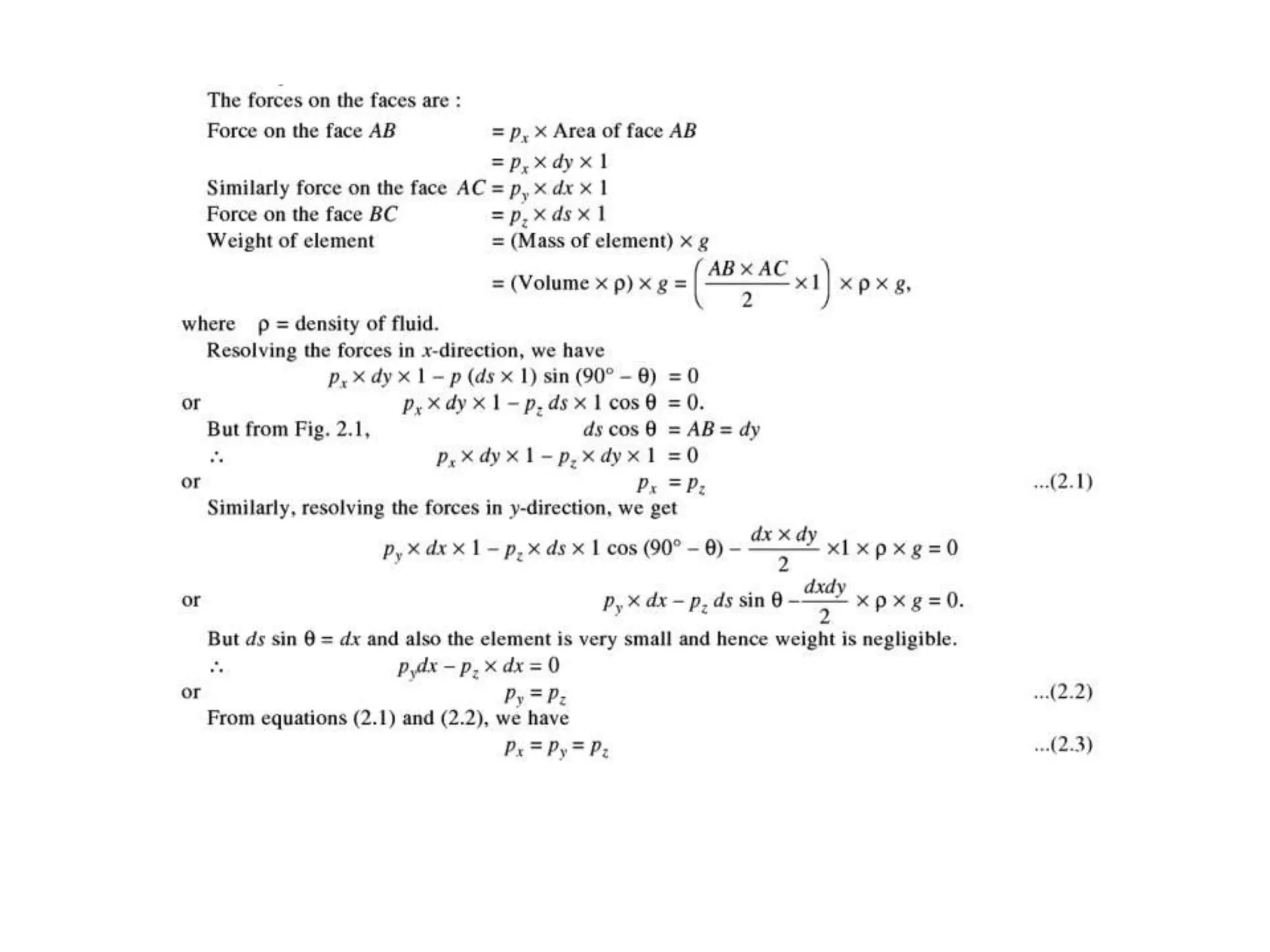 Fluid Mechanics: fluid statics: pascals law, hydrostatic law | PPTX