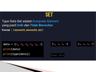 mengenal bahasa python untuk pemula di sekolah | PPTX