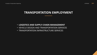roles of transportation engineering ceptrn | PPTX
