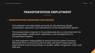 roles of transportation engineering ceptrn | PPTX