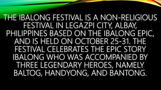 Philippine Festivals - Part 2 | PPTX