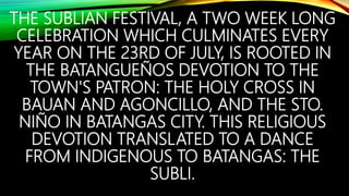 Philippine Festivals - Part 2 | PPTX