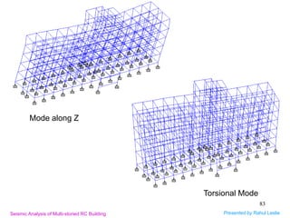 Part-II: Seismic Analysis/Design of Multi-storied RC Buildings using ...