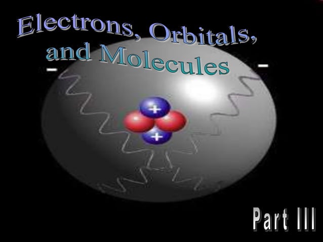 Atomic Theory, Electron Orbitals, Molecules, Physical Science Lesson ...