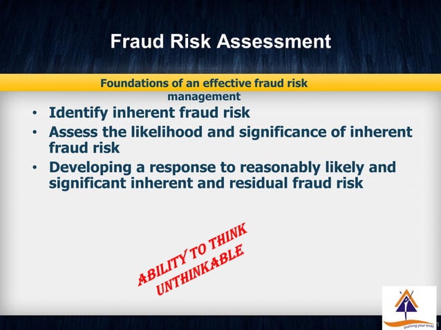 Fraud Risk Assessment- detection and prevention- Part- 2, | PPT