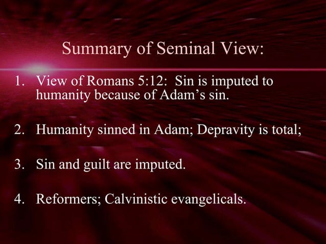 Hamartiology: Part-2 | PPT