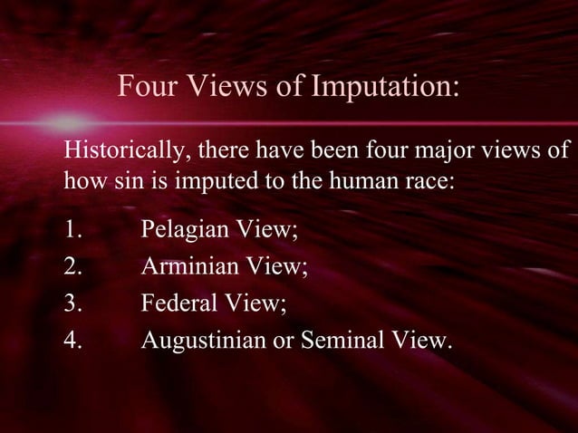 Hamartiology: Part-2 | PPT