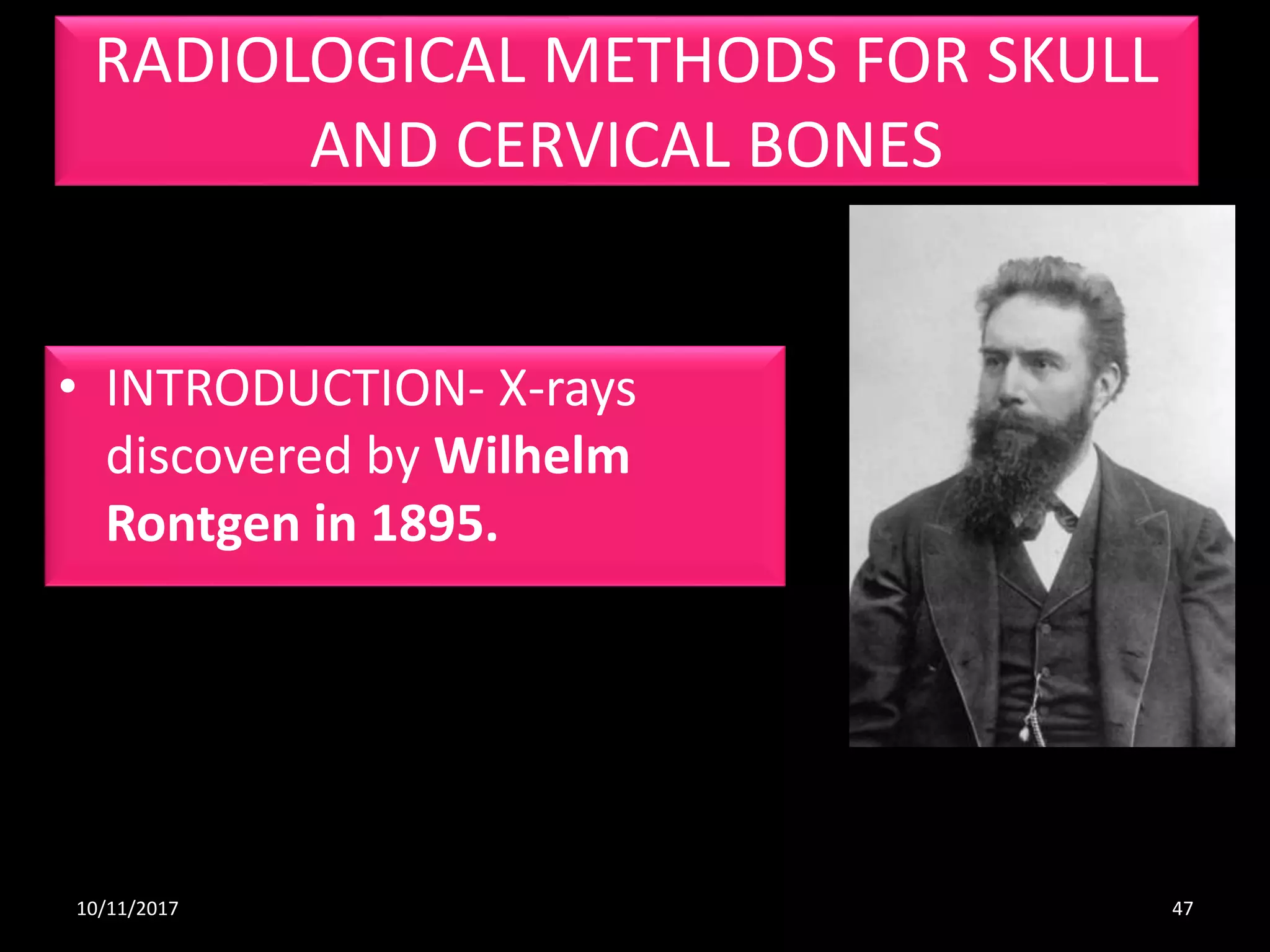 Osteological and radiological anatomy of skull and cervical (Part 2) | PPTX