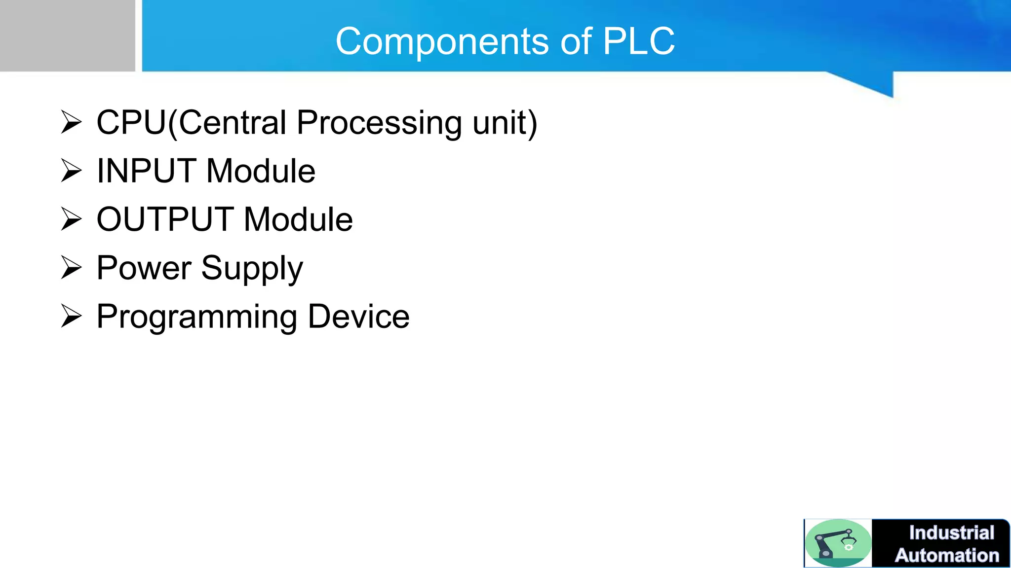 Part 3 block diagram of PLC. | PPTX
