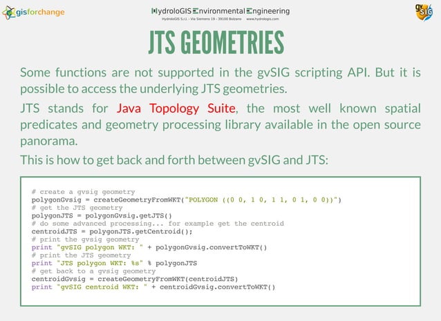PART 4: GEOGRAPHIC SCRIPTING | PPT
