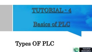 Part 4 Types of PLC | PPTX