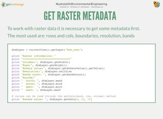 PART 5: RASTER DATA | PDF | Graphics Software | Computer Software and ...