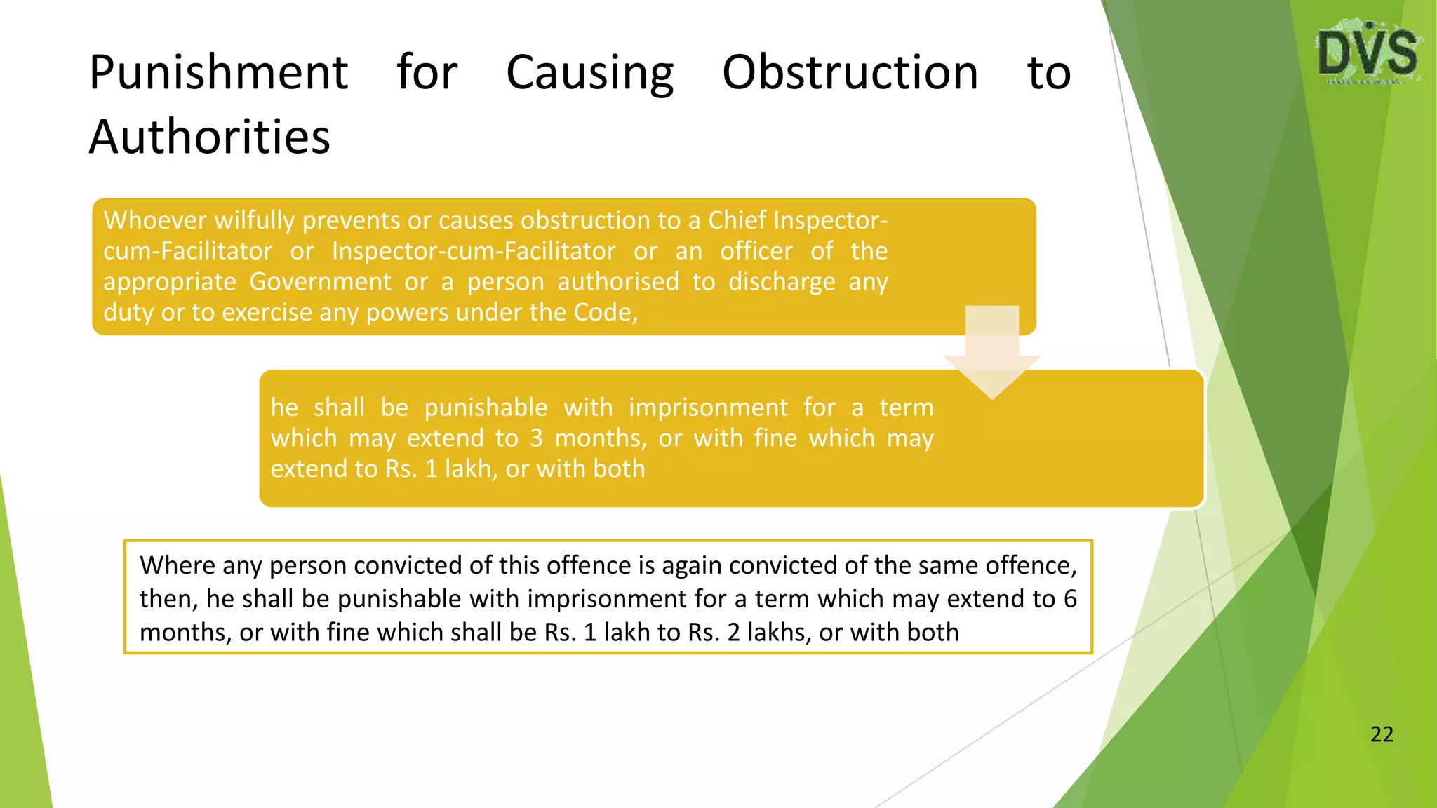 The Occupational Safety, Health and Working Conditions Code, 2020 ...