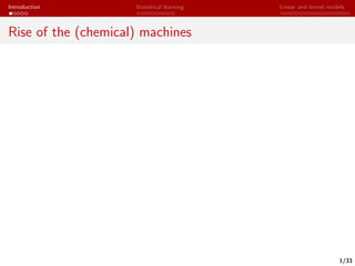 Machine Learning in Chemistry: Part I | PDF