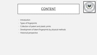 (PART-I)-Development of latent fingerprints by powders method.pptx