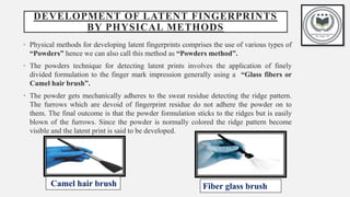 (PART-I)-Development of latent fingerprints by powders method.pptx