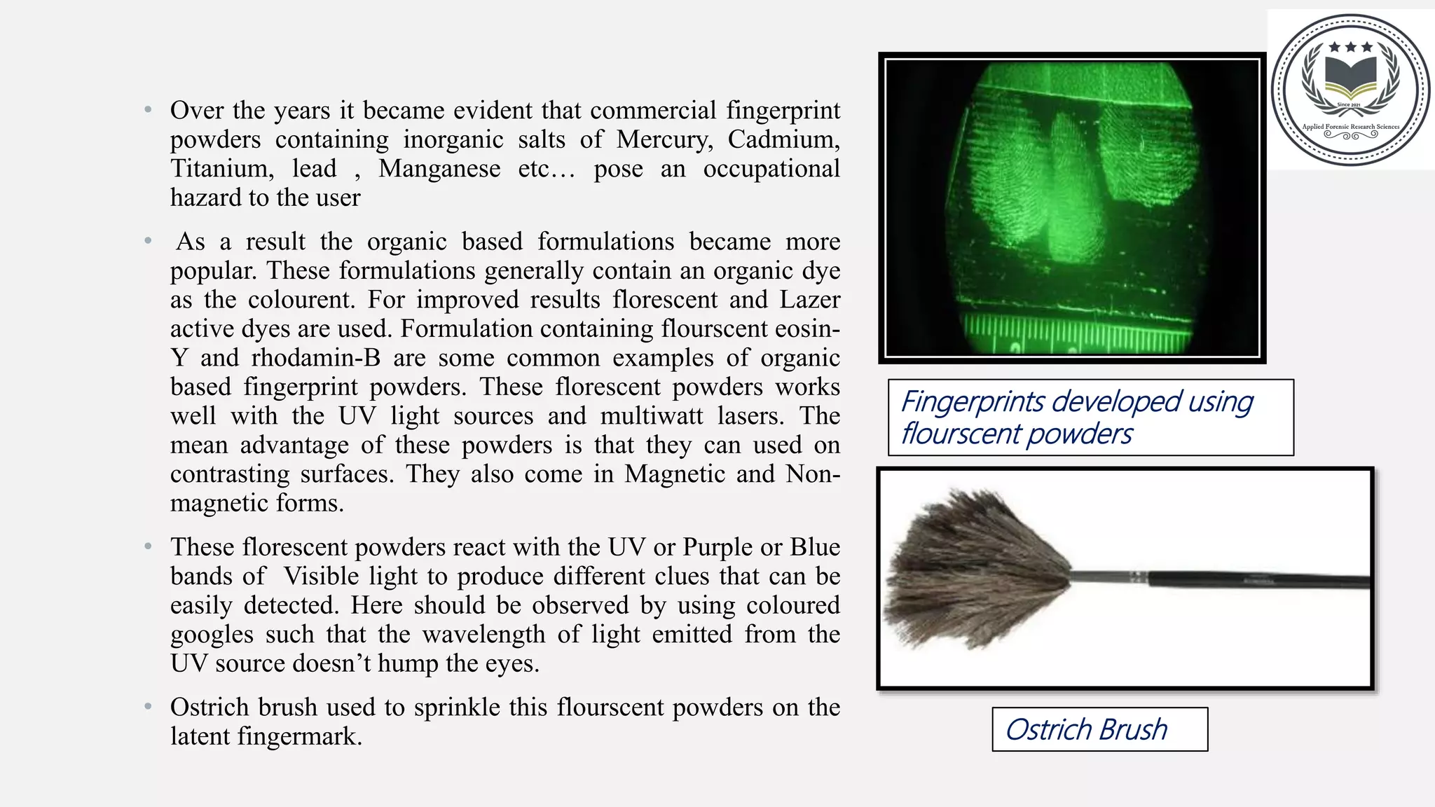 (PART-II)- Development of latent fingerprints using powders method.pptx