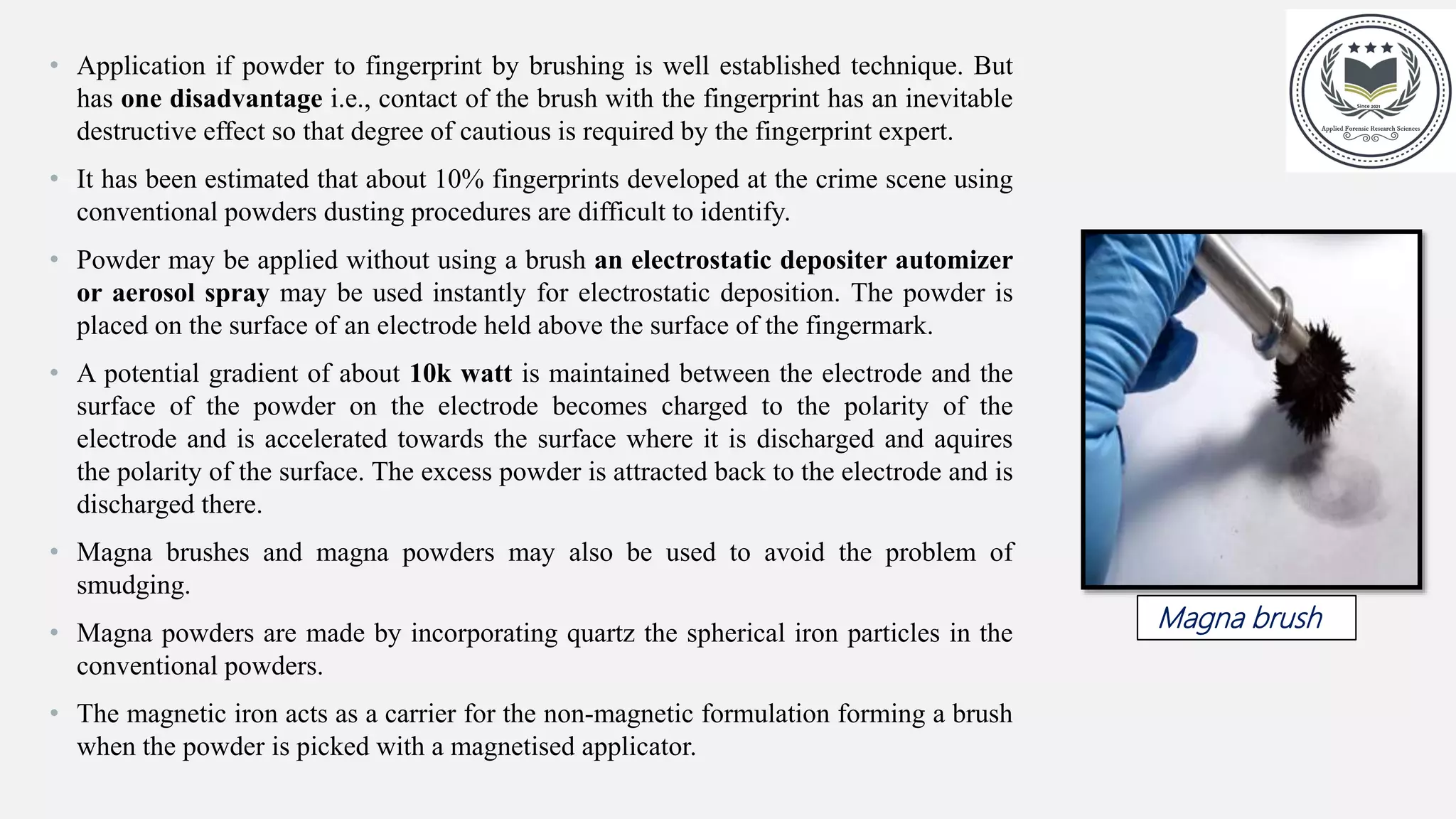 (PART-II)- Development of latent fingerprints using powders method.pptx