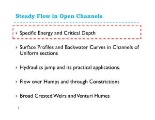 (Part ii)- open channels | PDF