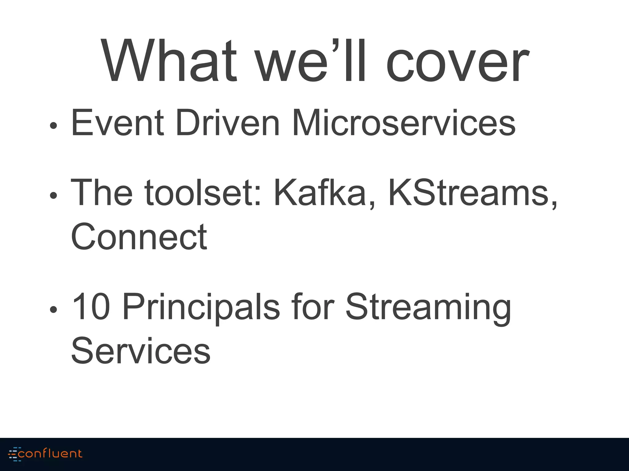 10 Principals For Effective Event Driven Microservices Ppt