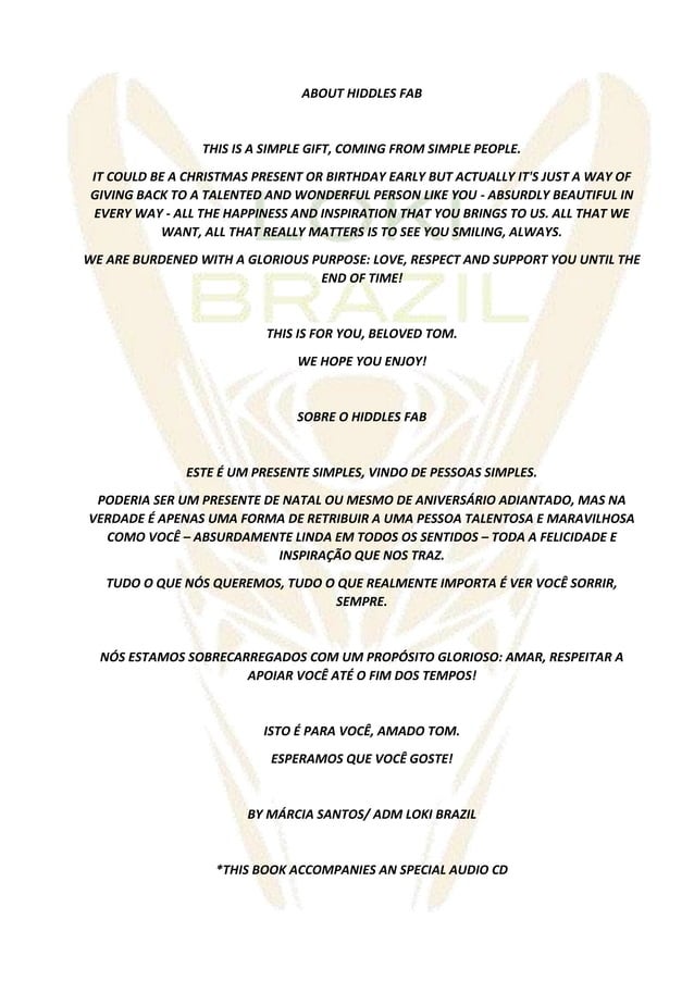 Hiddles FAB Part 01 | PDF