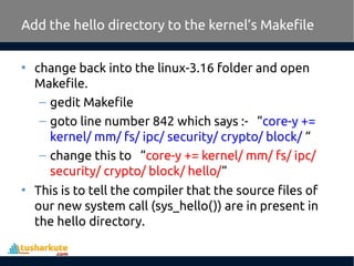 Part 04 Creating a System Call in Linux | PDF