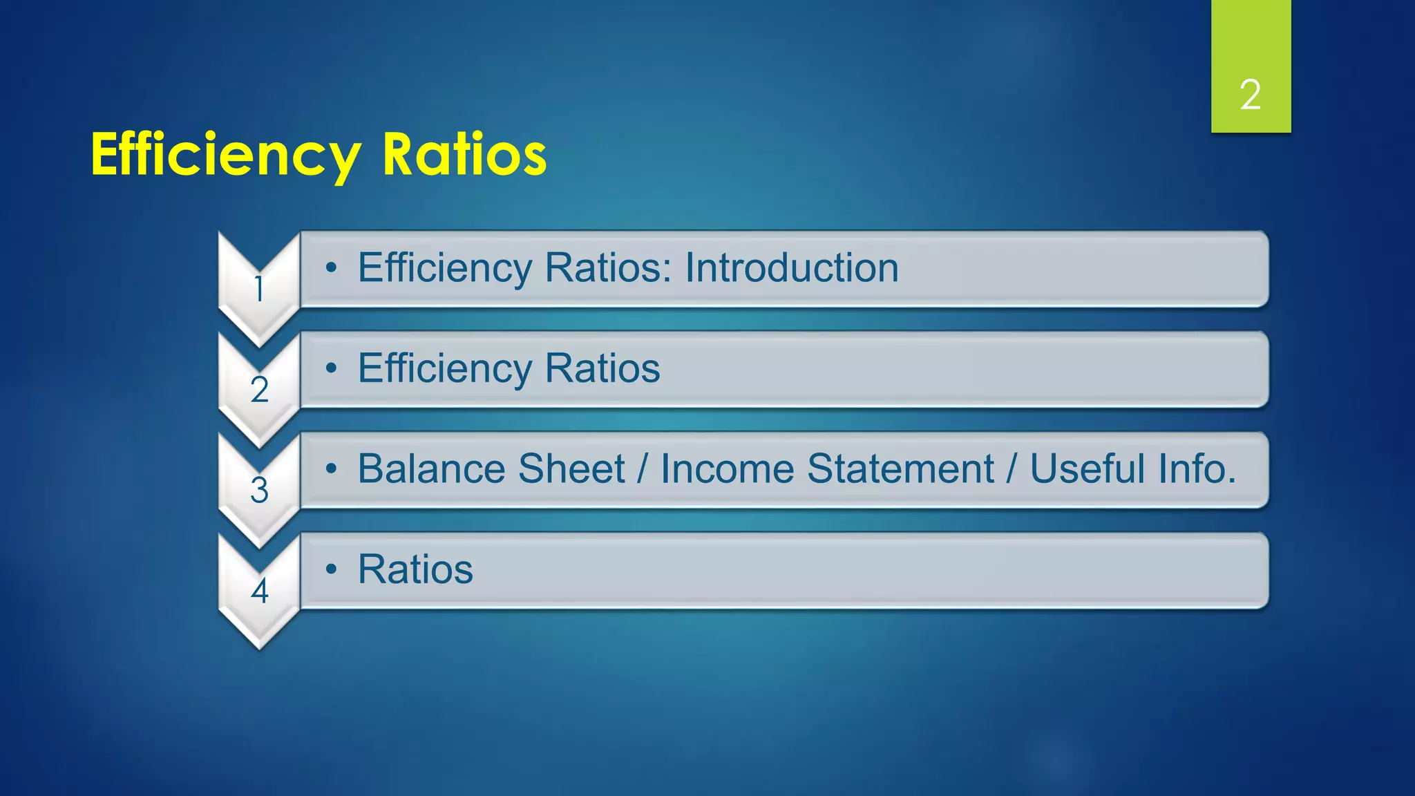 Part06 finance investment ratio analysis efficiency ratio | PDF ...